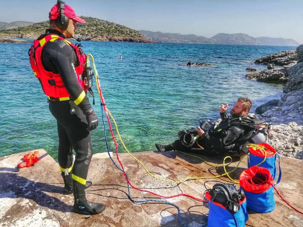 PADI Public Safety Diver Surface Support Specialist - Samos Sub